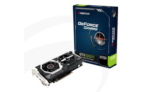 Видеокарта BIOSTAR GeForce GT1050 Ti 4GB GDDR5, 128bit - Unicom.md